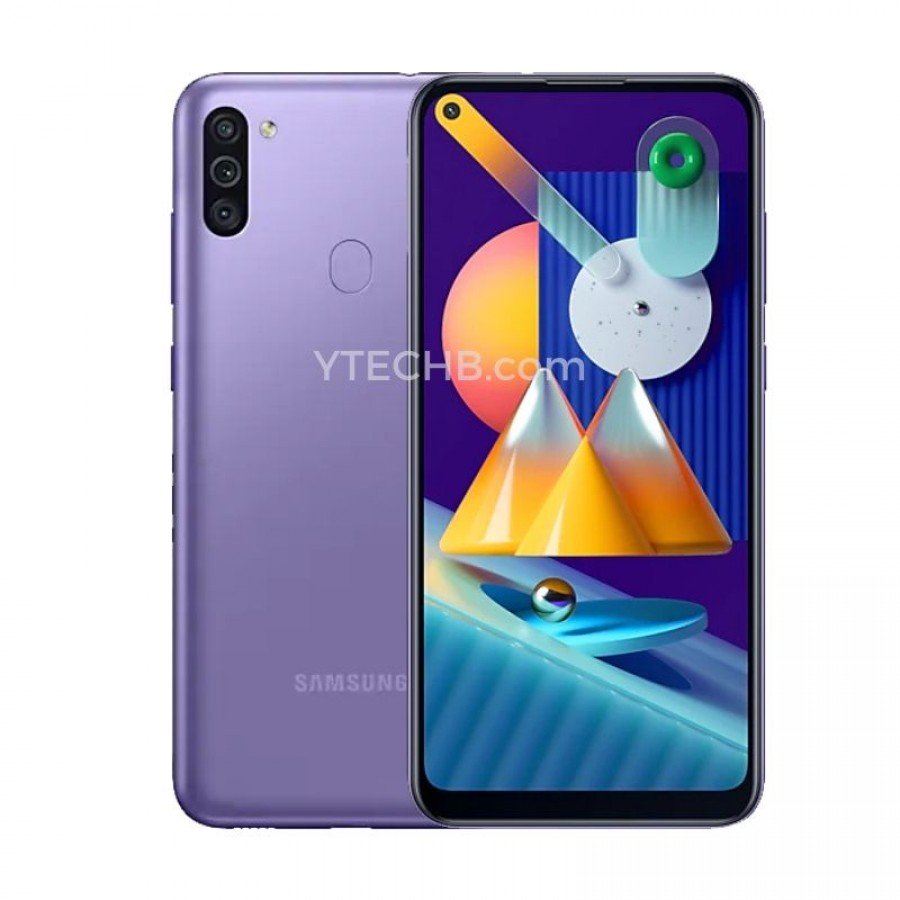 Galaxy M11 lộ diện: Màn hình đục lỗ, 3 camera sau, Snapdragon 450, pin ...