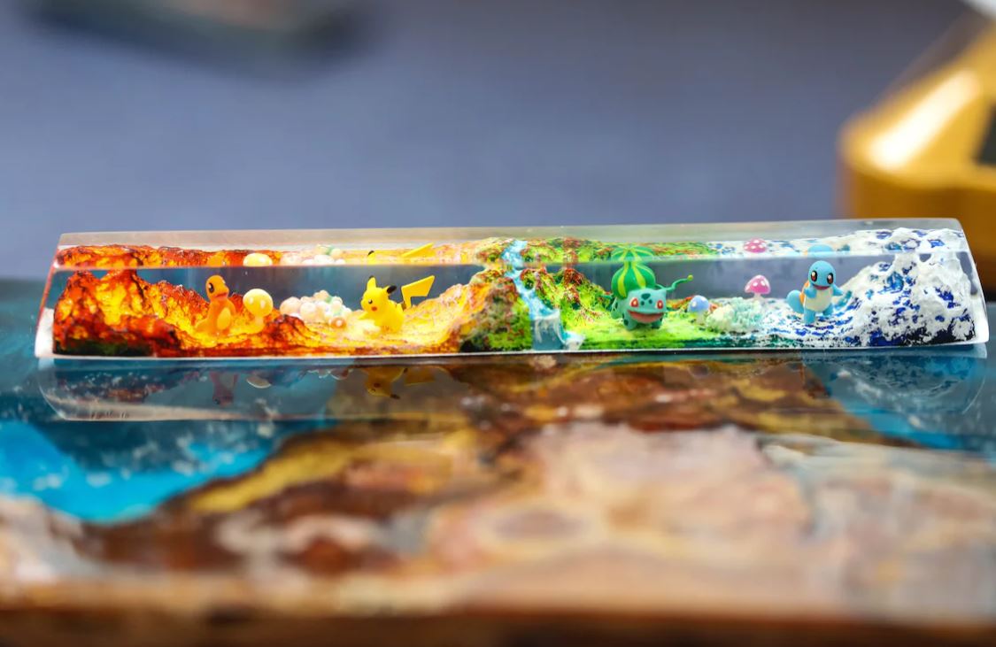 Mê đắm với những bộ keycap Pokemon siêu chi tiết và đẹp mắt, mỗi phím ...
