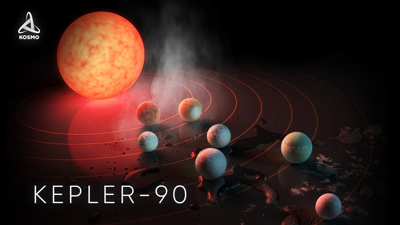Hệ mặt trời thứ hai trong vũ trụ, thiên hà Kepler 90 trông như thế nào ...