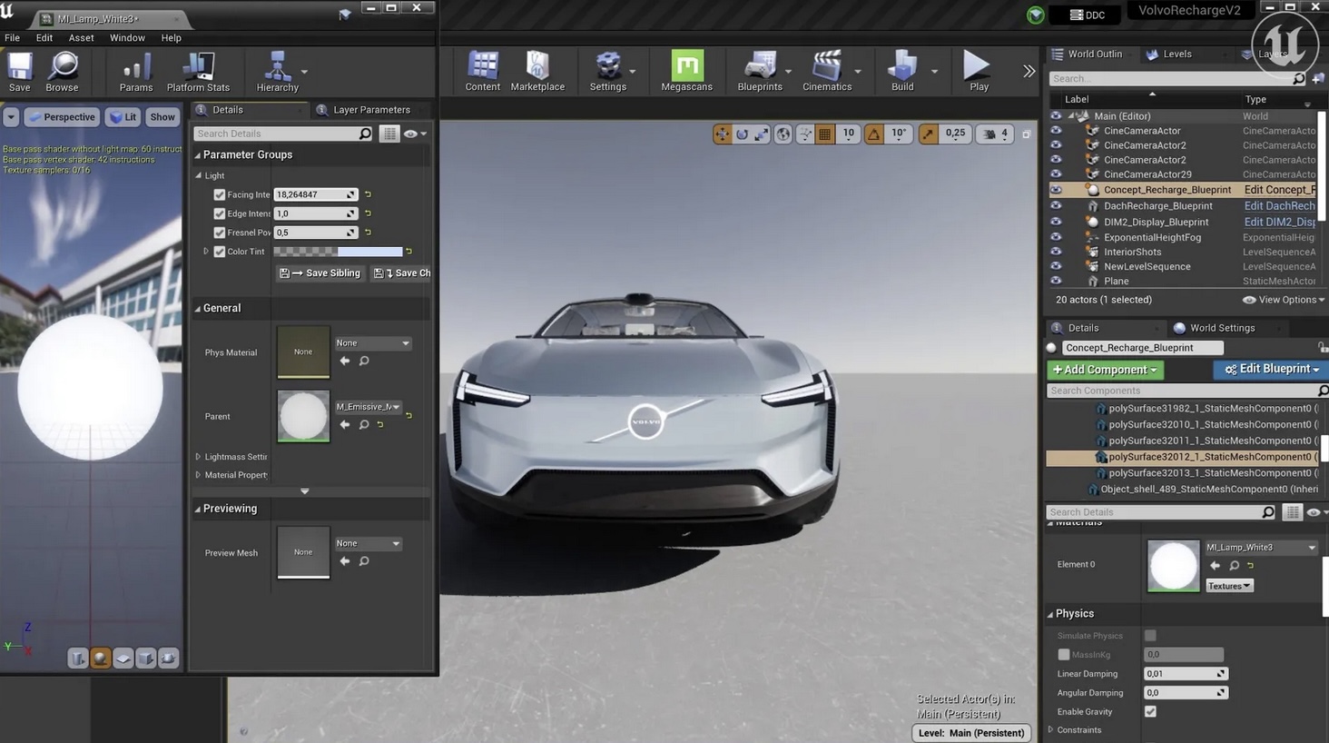 Volvo sẽ sử dụng Unreal Engine để mang đến trải nghiệm mới cho xe điện ...