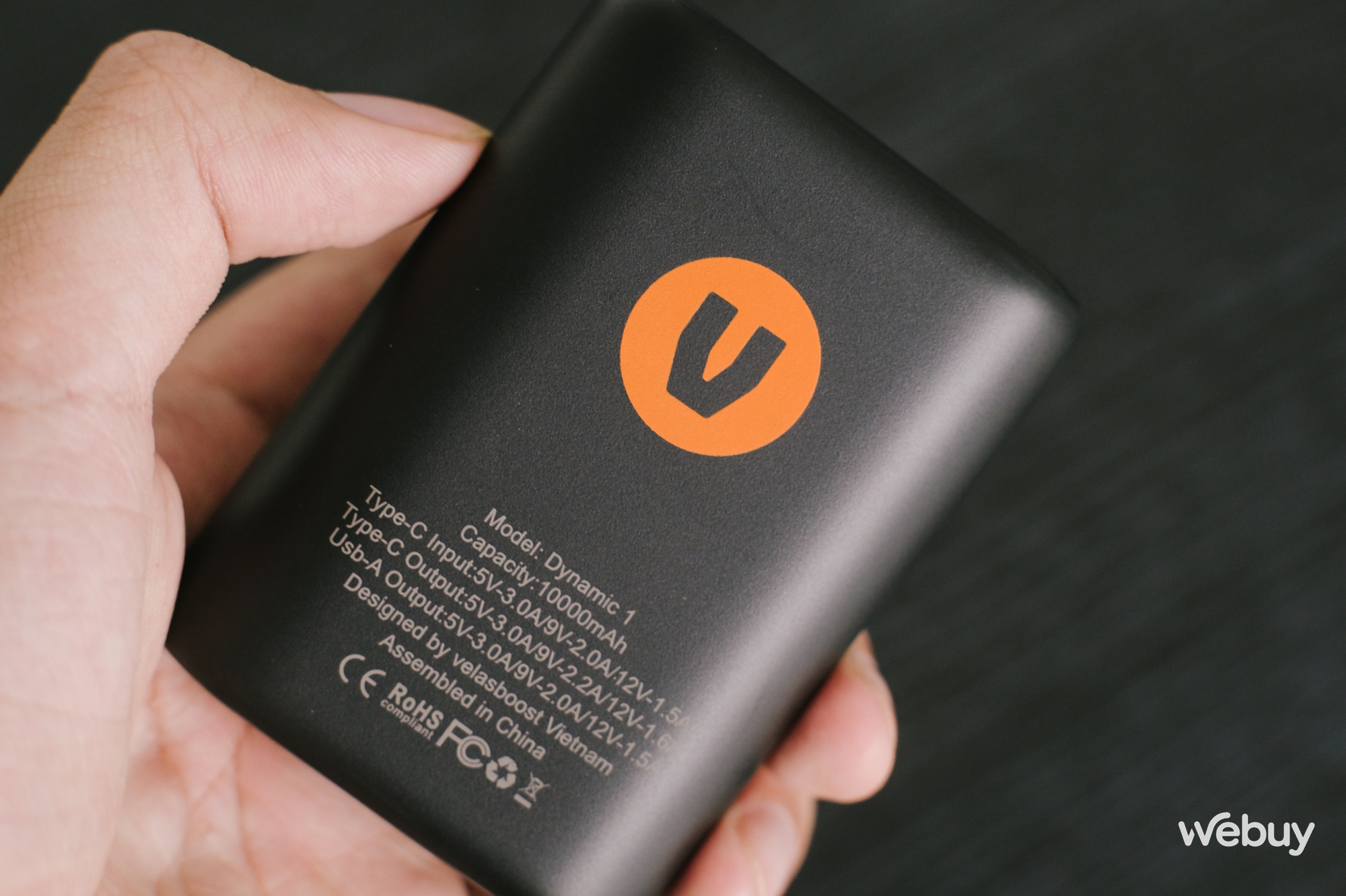 Velasboost Dynamic 1: Pin dự phòng 10,000mAh thương hiệu Việt thiết kế ...