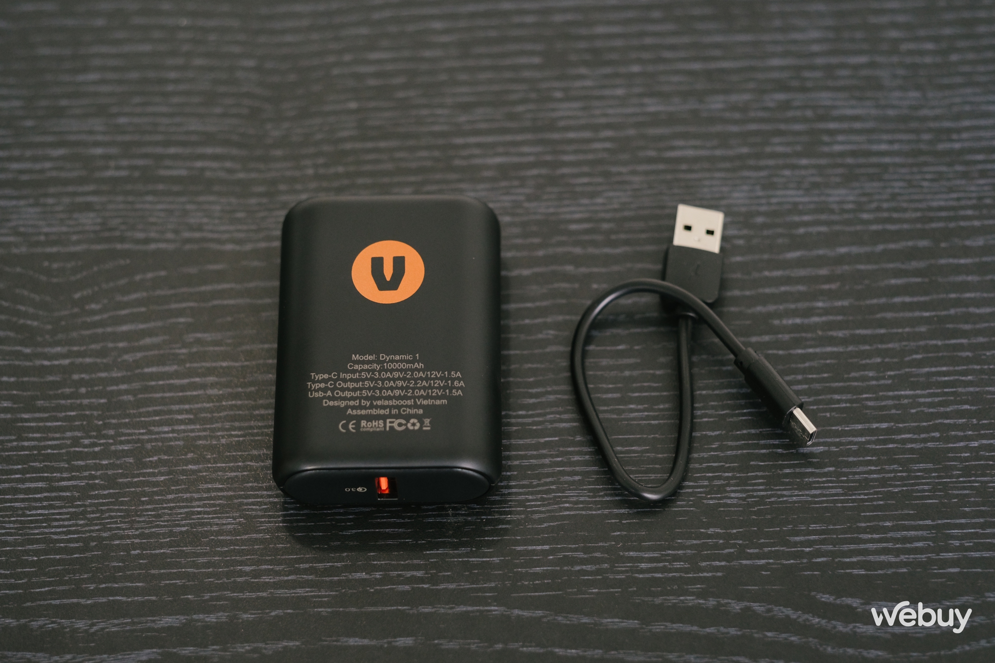 Velasboost Dynamic 1: Pin dự phòng 10,000mAh thương hiệu Việt thiết kế ...