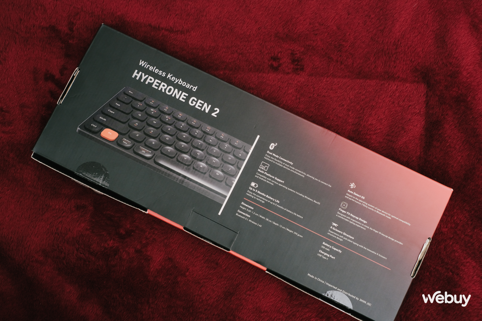 Năm mới bàn phím mới: HyperOne Gen 2 với thiết kế kim loại giống Magic Keyboard, hai chế độ ghép ...