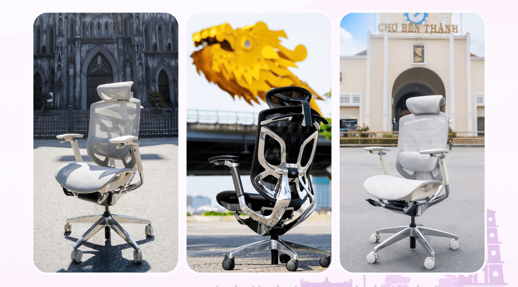 Butterfly Pro: Ghế công thái học với thiết kế hiện đại, nhiều tính năng ...