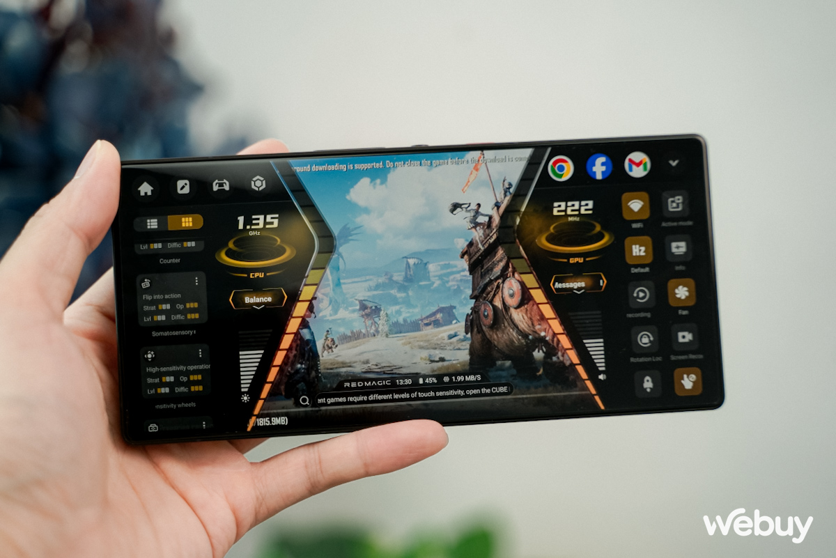 Trải nghiệm sớm REDMAGIC 10 Pro: Snapdragon 8 Elite, quạt tản nhiệt ...