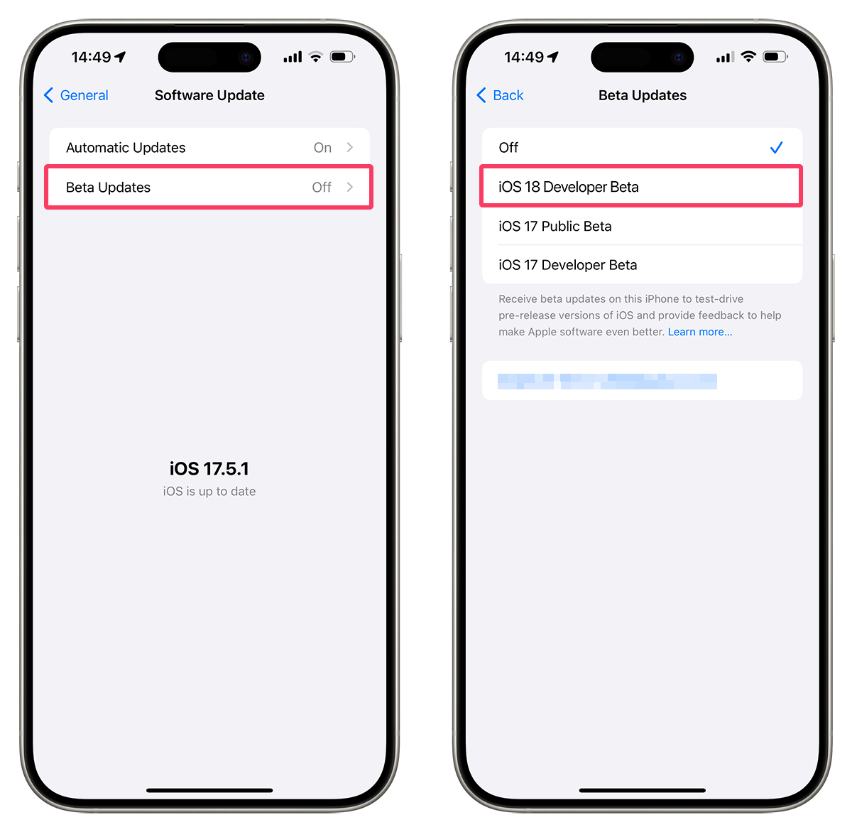Hướng dẫn cập nhật iOS 18 Beta / iPadOS 18 Beta cho iPhone và iPad