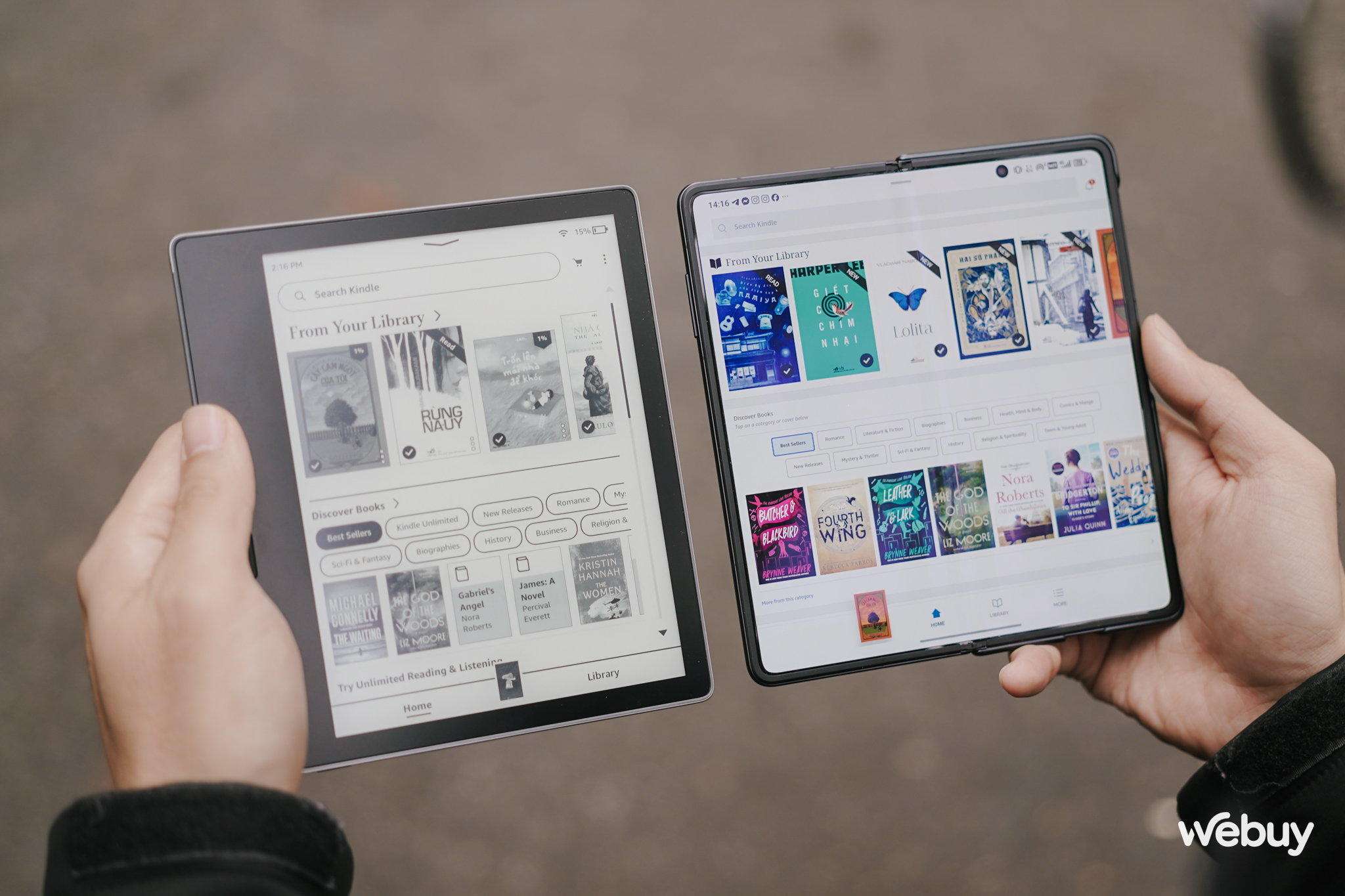 Bỏ Kindle, tôi dùng "máy đọc sách" giá 40 triệu và cái kết!
