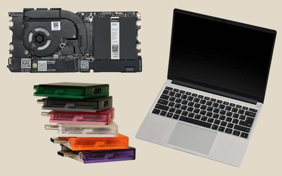 Laptop lắp ghép như LEGO trở lại, dùng chip AMD xịn, muốn bao nhiêu RAM ...