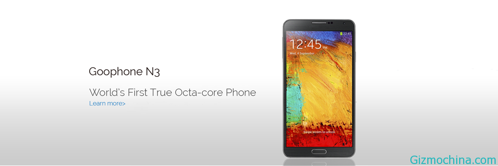 Lộ diện Galaxy Note 3 nhái mang tên Goophone N3