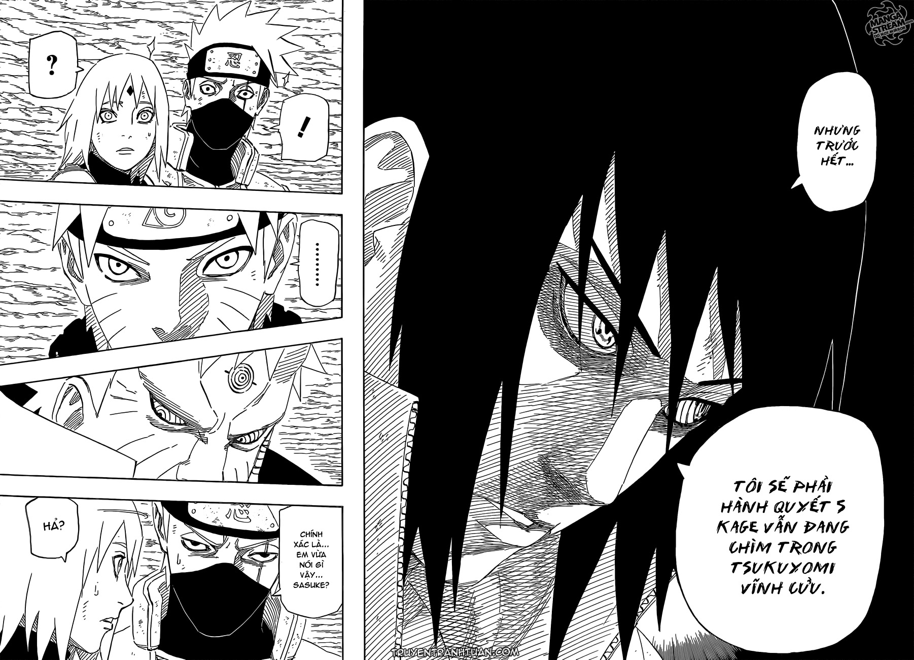 Tranh Cãi Về Sự Trở Mặt Của Sasuke Trong Truyện Tranh Naruto Mới
