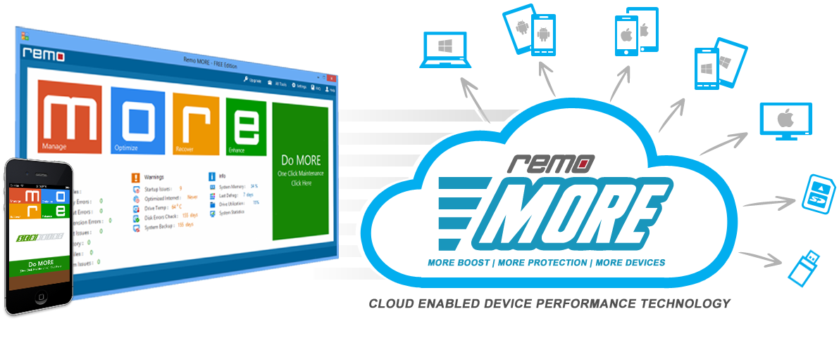 Remo MORE - Tối ưu hóa máy tính cho "dân không chuyên"