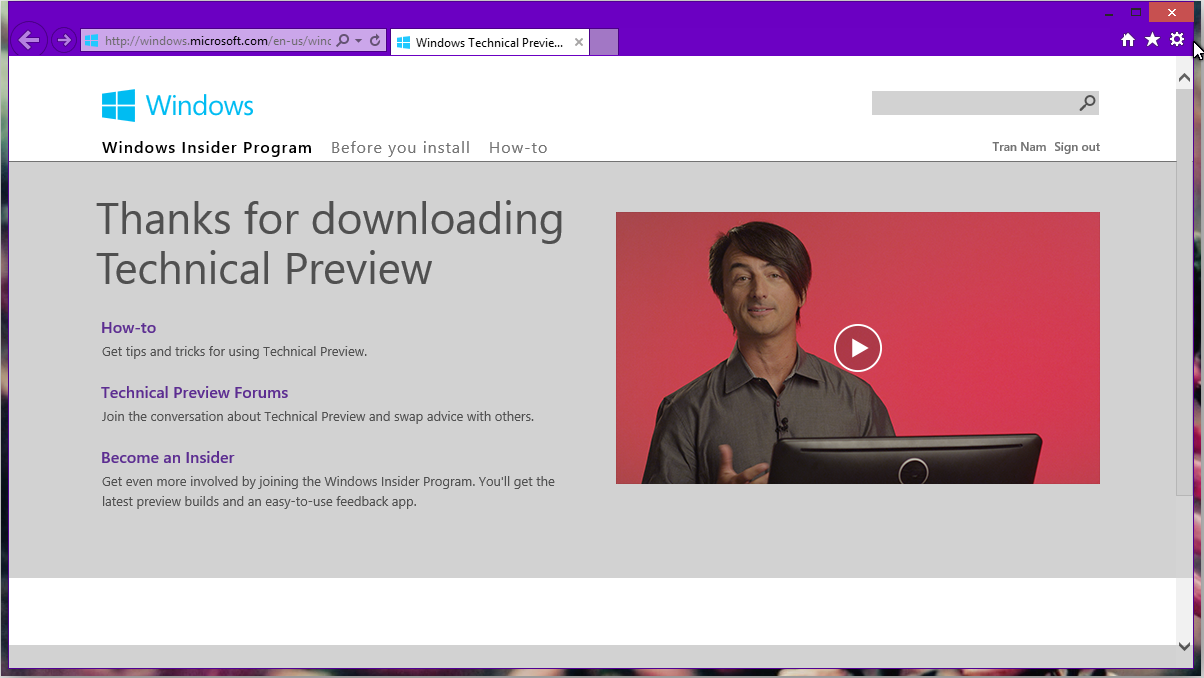 Trải nghiệm Windows 10 Technical Preview - Chưa hoàn thiện nhưng đáng ...