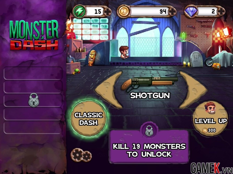 Monster Dash - Huyền thoại chạy vô tận một thời xuất hiện trên Android