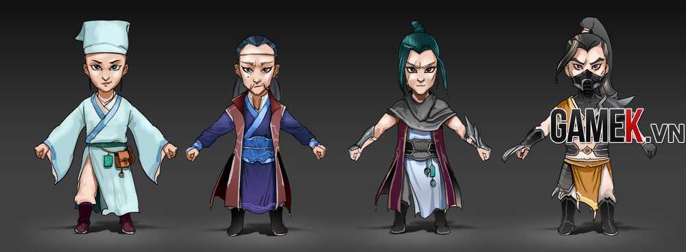 Những hình ảnh đầu tiên về Mộng Võ Lâm - MMORPG 3D của Emobi Games