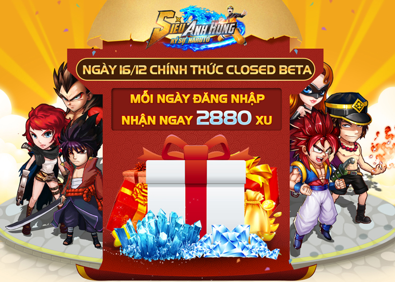 Siêu Anh Hùng chính thức Close Beta với nhiều sự kiện