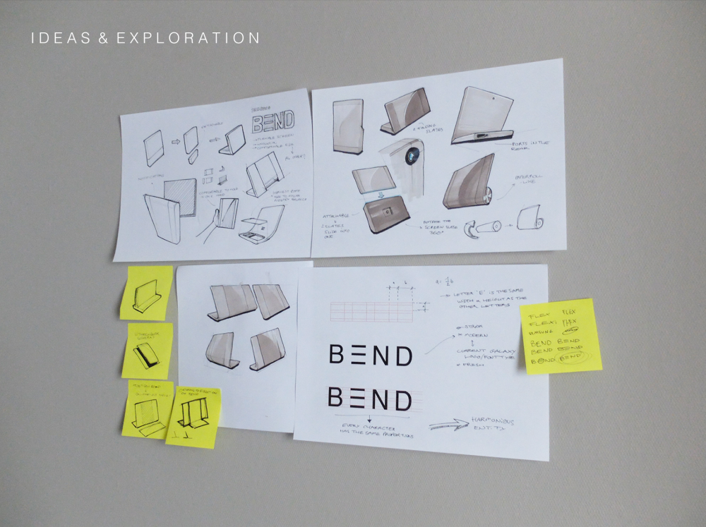 Lạ mắt với ý tưởng tablet Samsung Bend cong huyền bí