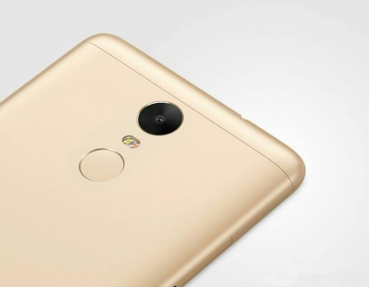Ảnh chính thức của Redmi Note 2 Pro: kim loại nguyên khối màu gold