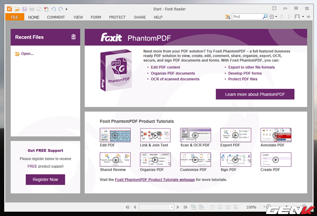 Vài thủ thuật khi sử dụng Foxit Reader mà có thể bạn chưa biết