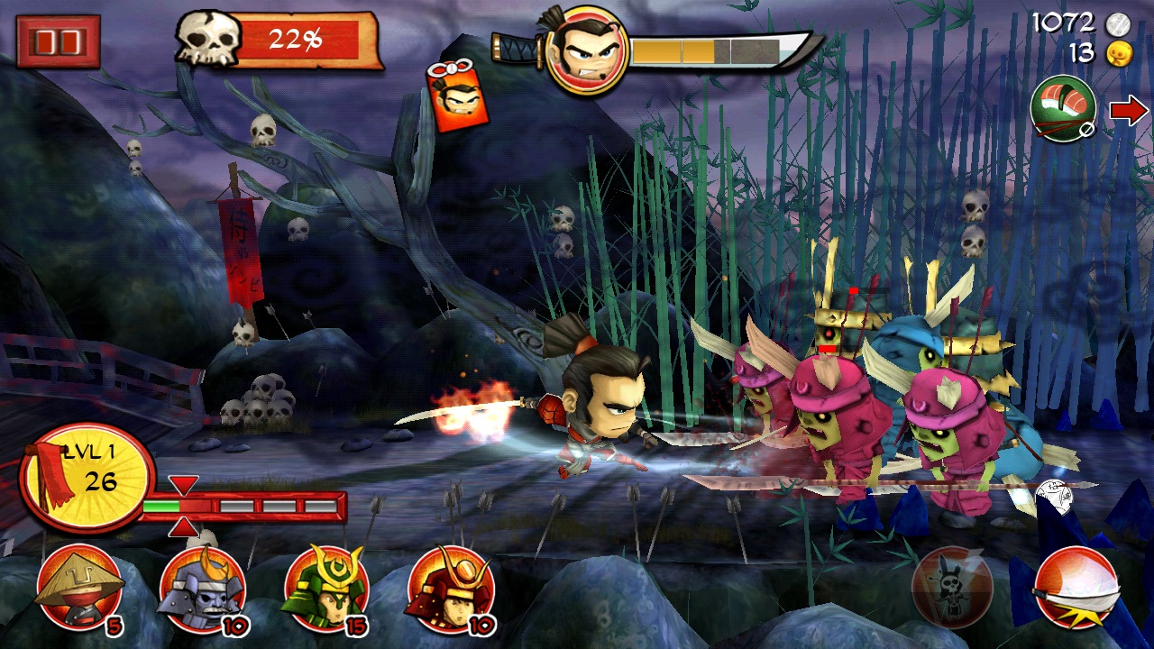 Samurai vs Zombies Defense 2 - Cuộc chiến không cân sức