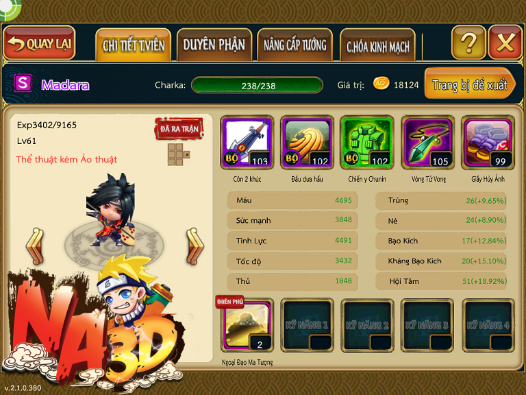 Na 3D bất ngờ về với “Làng Lá” SohaGame