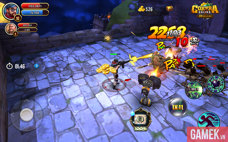 Game mobile Contra Online hé lộ ảnh Việt hóa đầu tiên