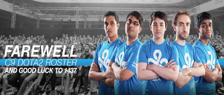 Đội DOTA 2 Cloud 9 giải thể, ngôi sao 1437 hội quân cùng Gosu Việt Nam