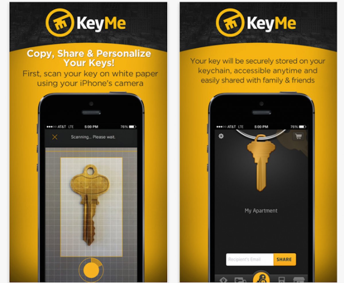 KeyMe: ứng dụng cho phép bạn quên đi nỗi lo mất chìa khóa