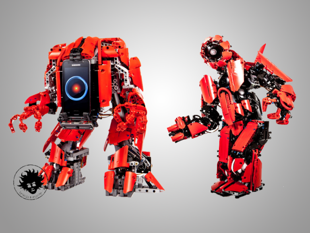Chế tạo thành công robot LEGO điều khiển bằng hành động thật