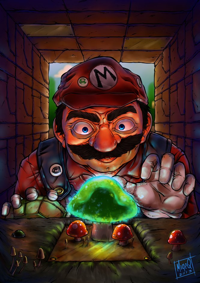 Chùm ảnh ấn tượng về những nhân vật game Mario