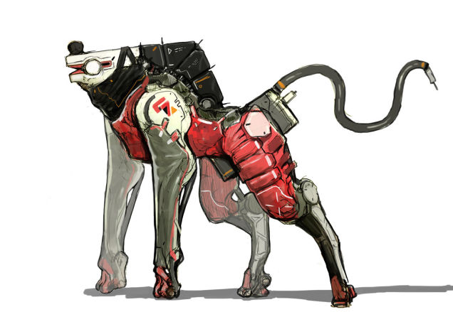 Chiêm ngưỡng những bức họa về robot tuyệt đẹp