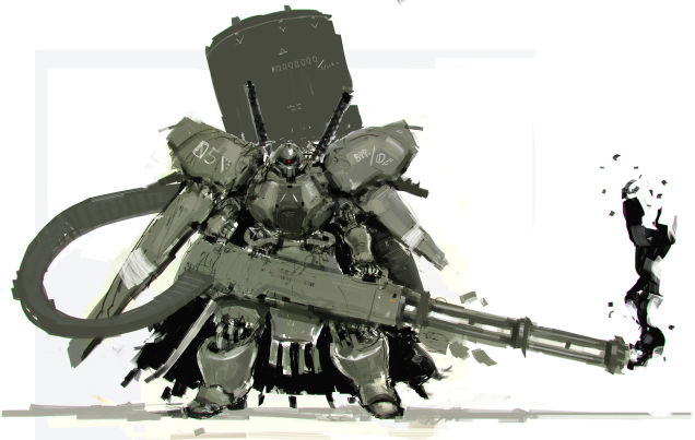 Chiêm ngưỡng những bức họa về robot tuyệt đẹp