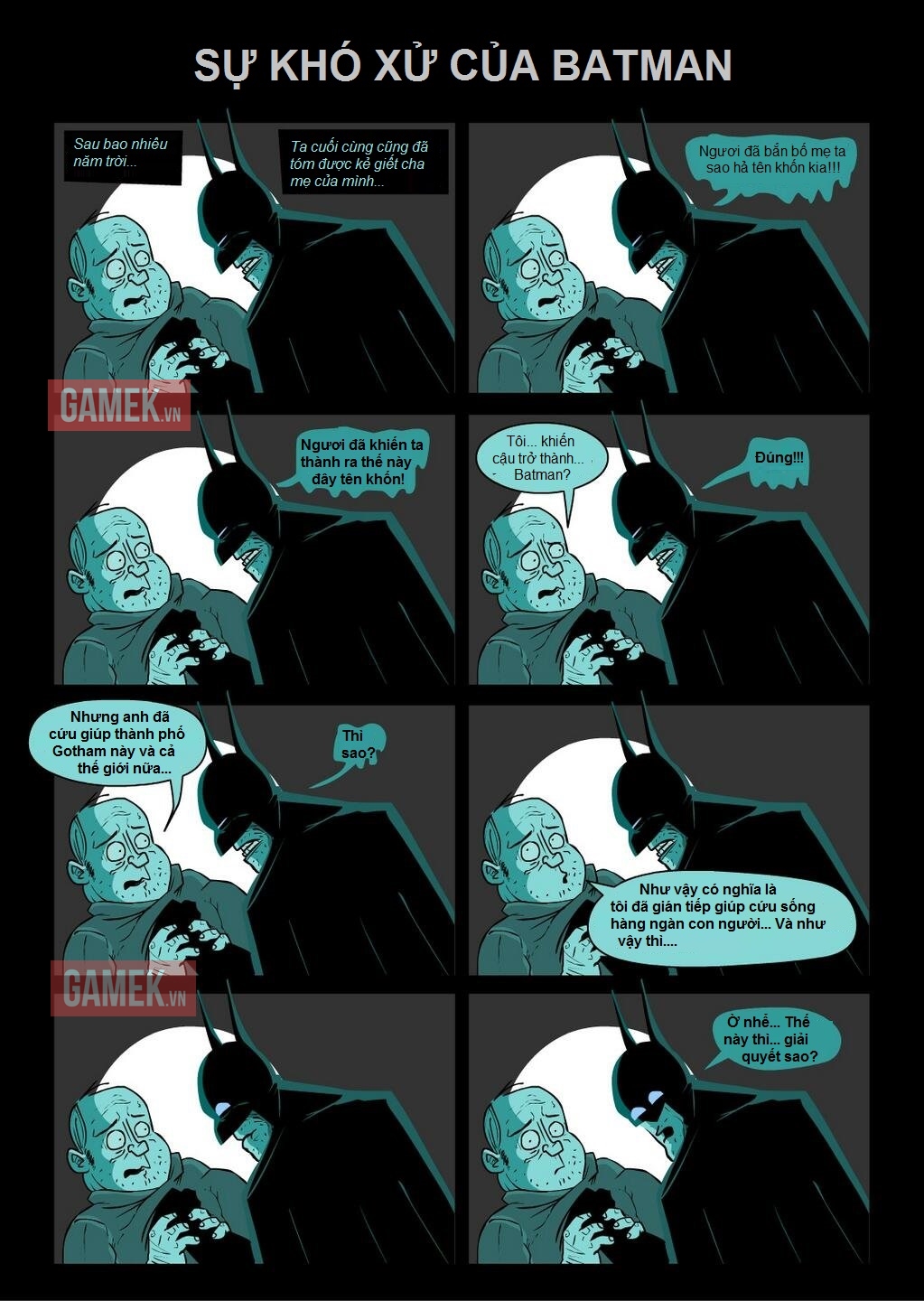 Batman sẽ làm gì nếu tìm ra kẻ đã giết bố mẹ mình?