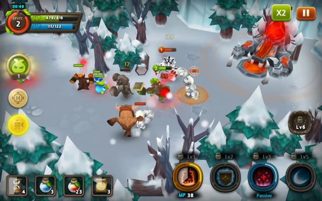 Đánh giá Plants War 2 - Game MOBA rút gọn trên di động