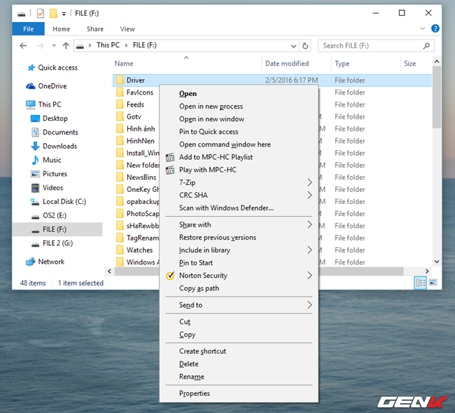 7 tuyệt chiêu với Windows Folder có thể bạn chưa biết