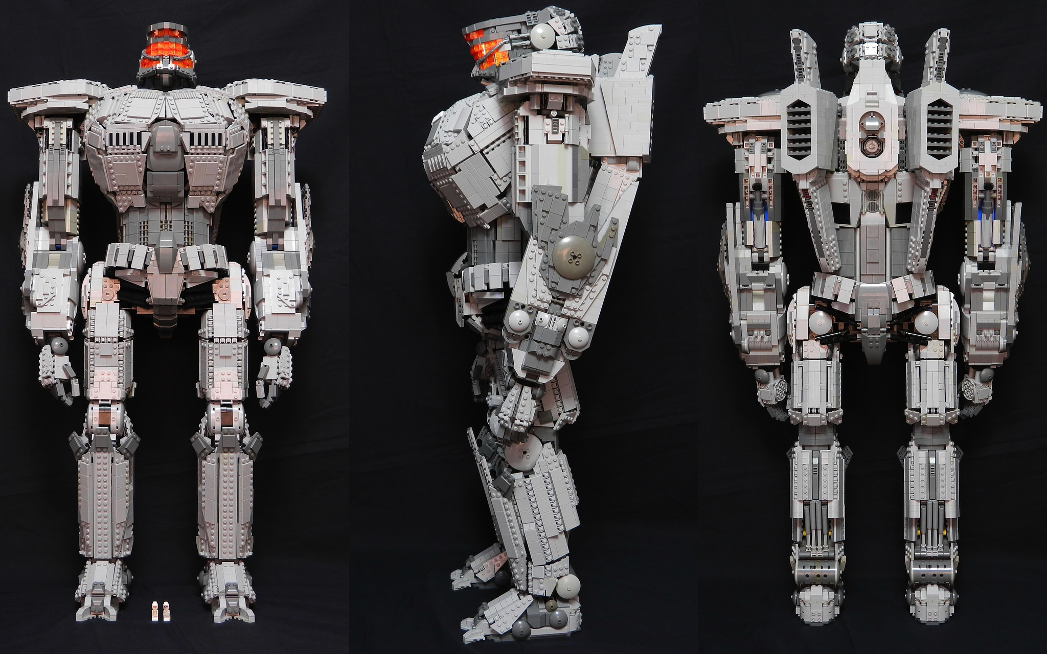 Siêu ấn tượng với mô hình LEGO của robot trong phim Pacific Rim