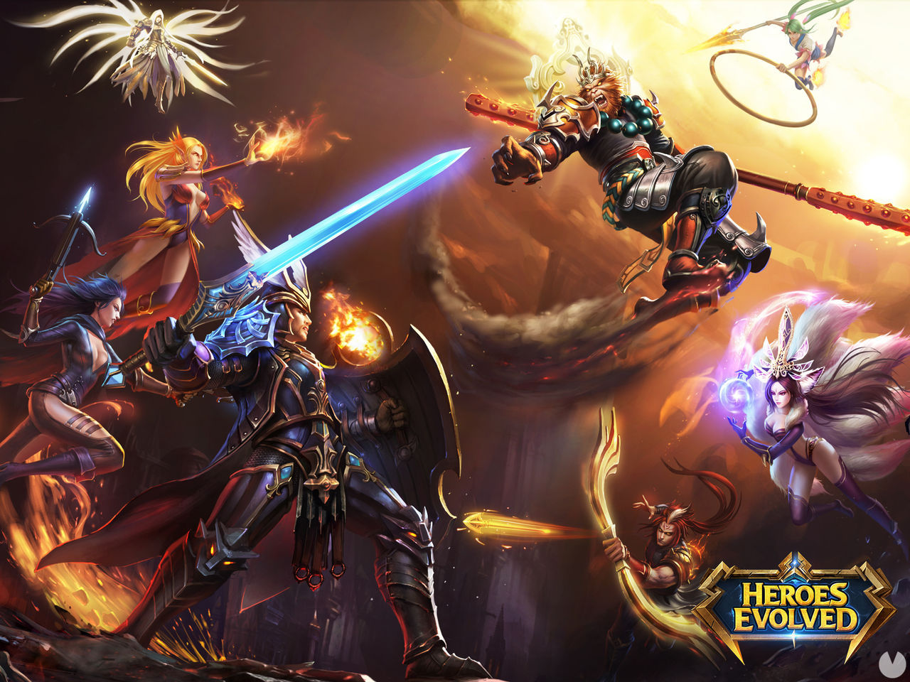 Heroes Evolved - Game MOBA cực khủng giống hệt LMHT cập bến Mobile