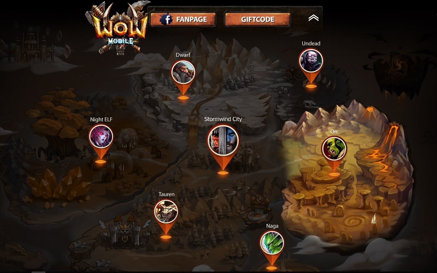 Khám phá ngay thế giới Warcraft trong landing “chất lừ” của WoW Mobile