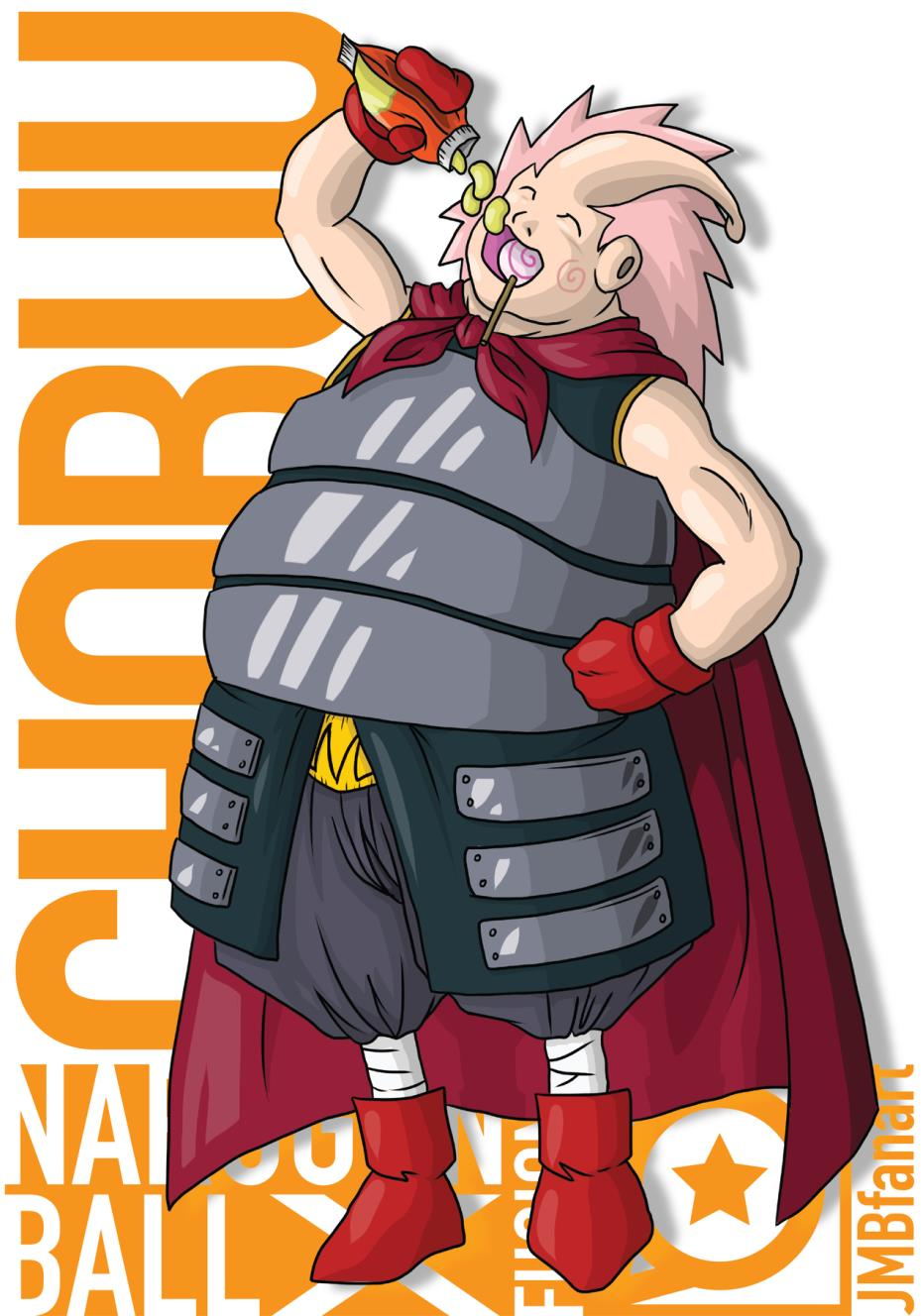 Kinh ngạc với bộ ảnh các nhân vật Dragon Ball hợp thể với Naruto