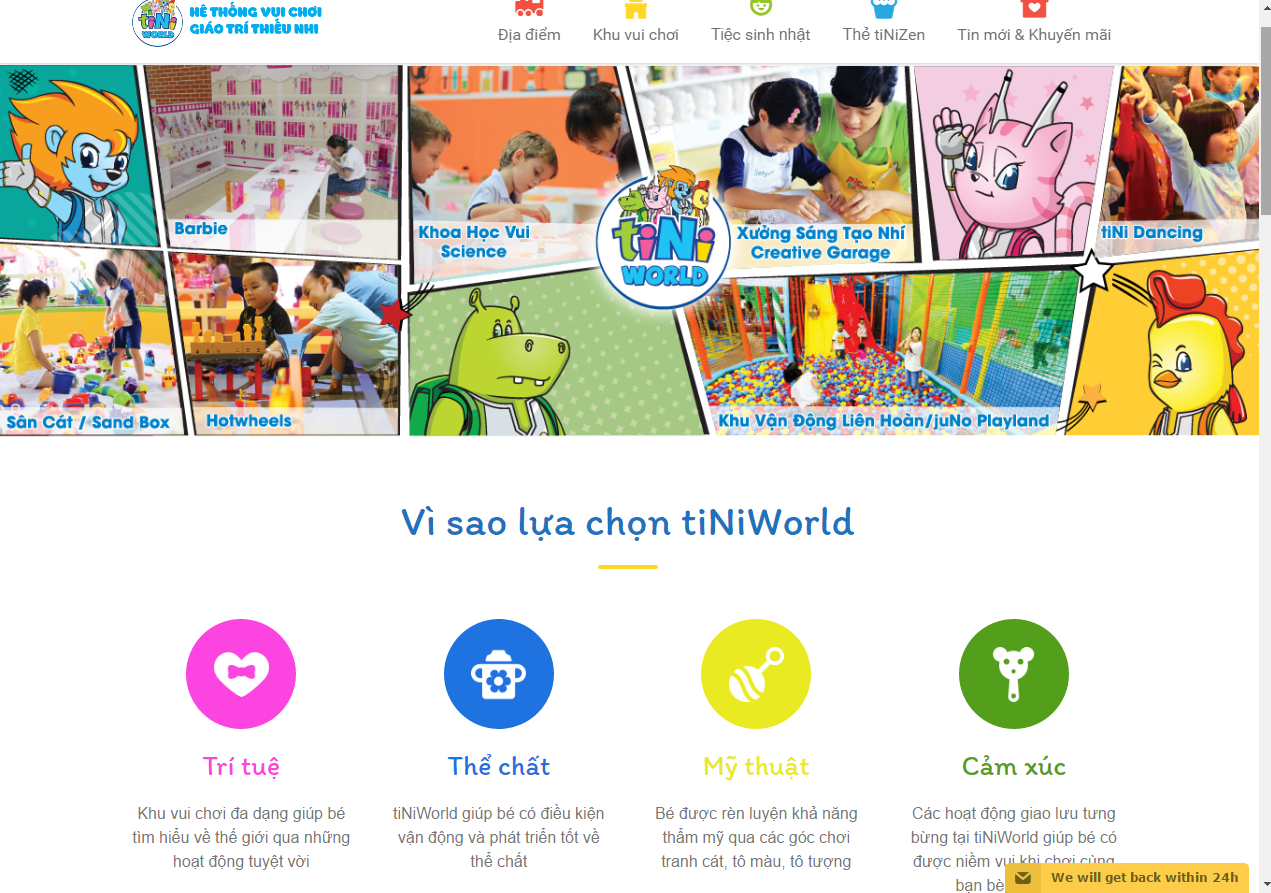 Startup chuỗi vui chơi trẻ em tiNiWorld tại Việt Nam nhận gần 1.000 tỷ ...