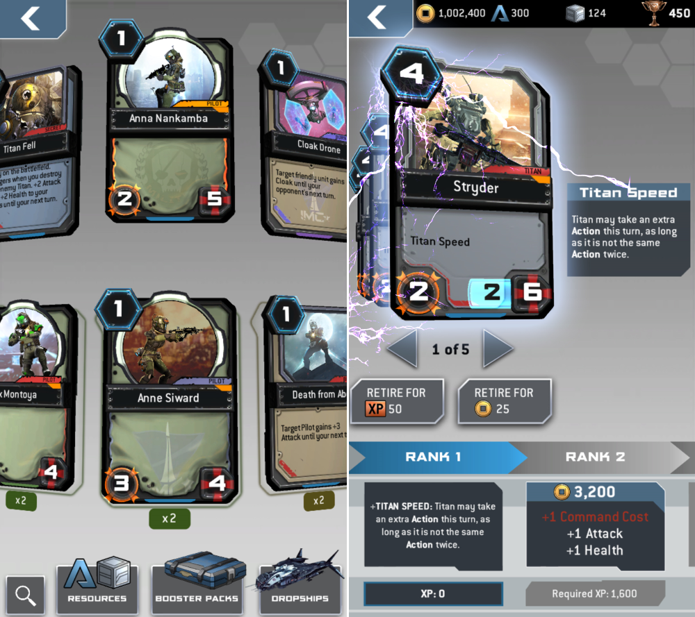 Titanfall: Frontline - Game đấu thẻ bài độc đáo dưới quyền Nexon