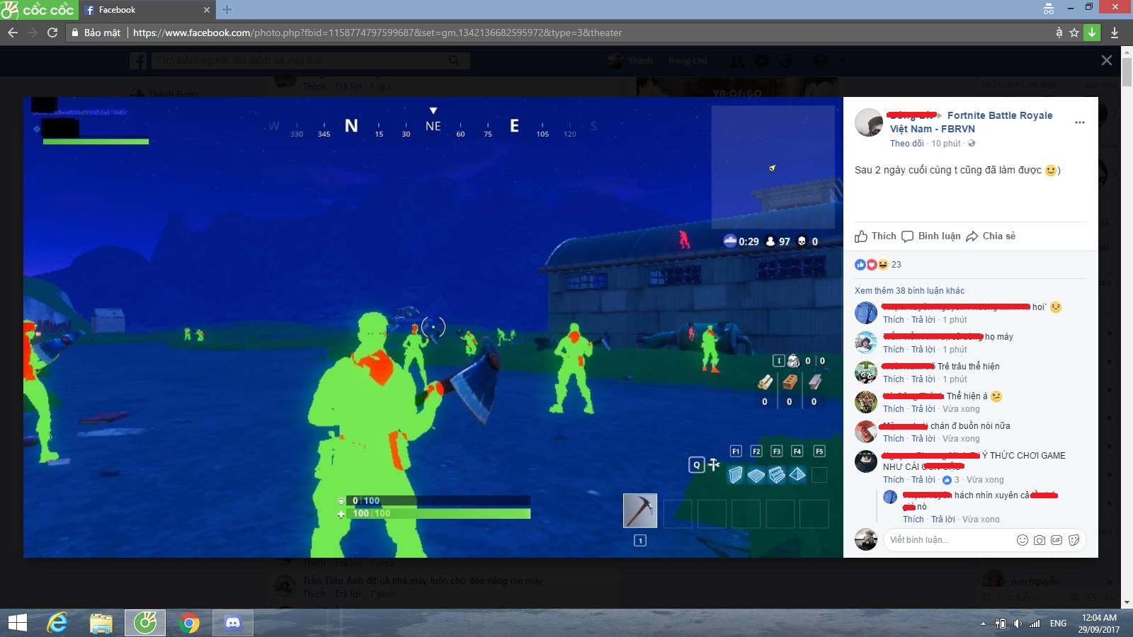 Ra mắt chưa được 3 ngày, Fortnite Battle Royale đã bị hacker “hỏi thăm”