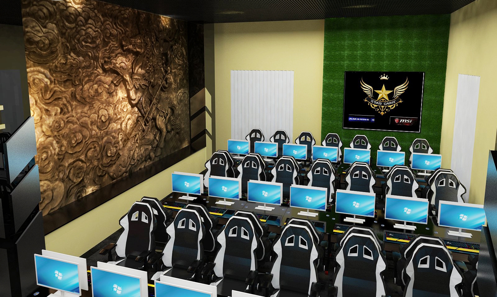 Star Gaming Center - Sắp khai trương một cyber game cao cấp hơn 300 máy ...