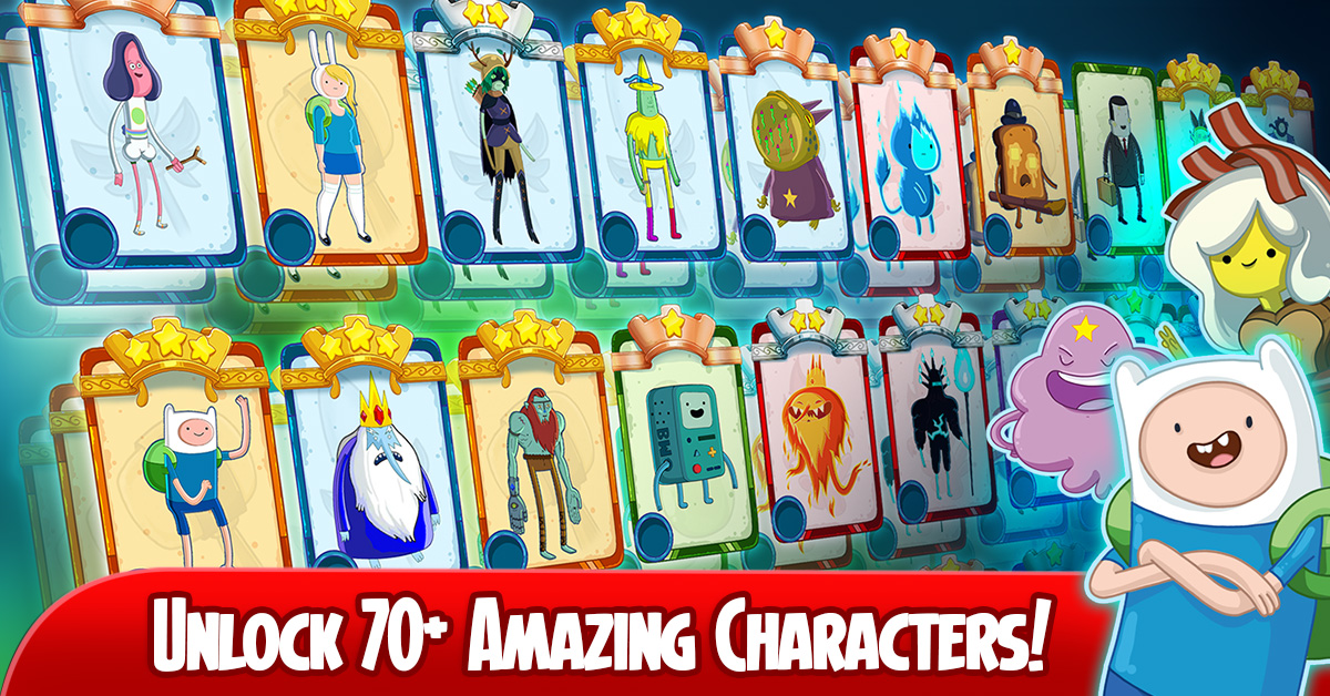 Champions and Challengers Adventure Time - Game hoạt hình nhập vai cực ...