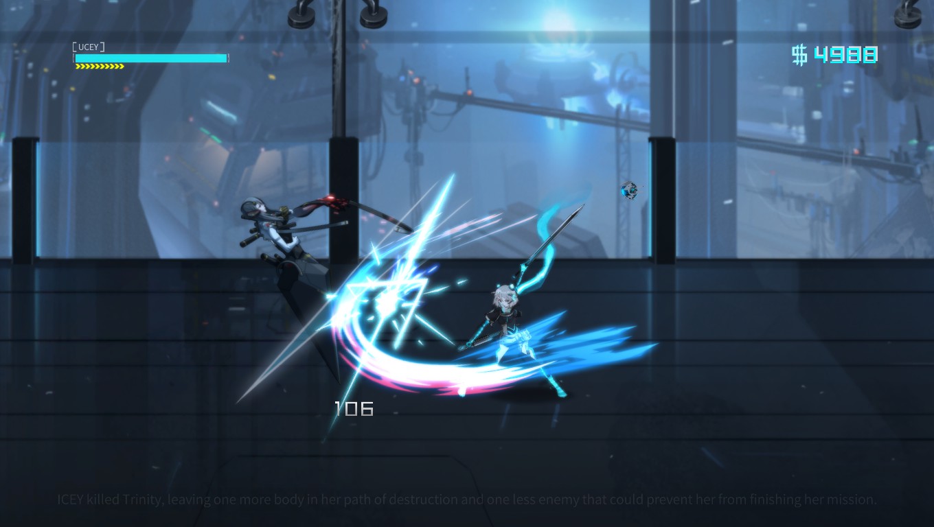 ICEY - Game hành động đi cảnh đình đám trên Steam đã có bản mobile