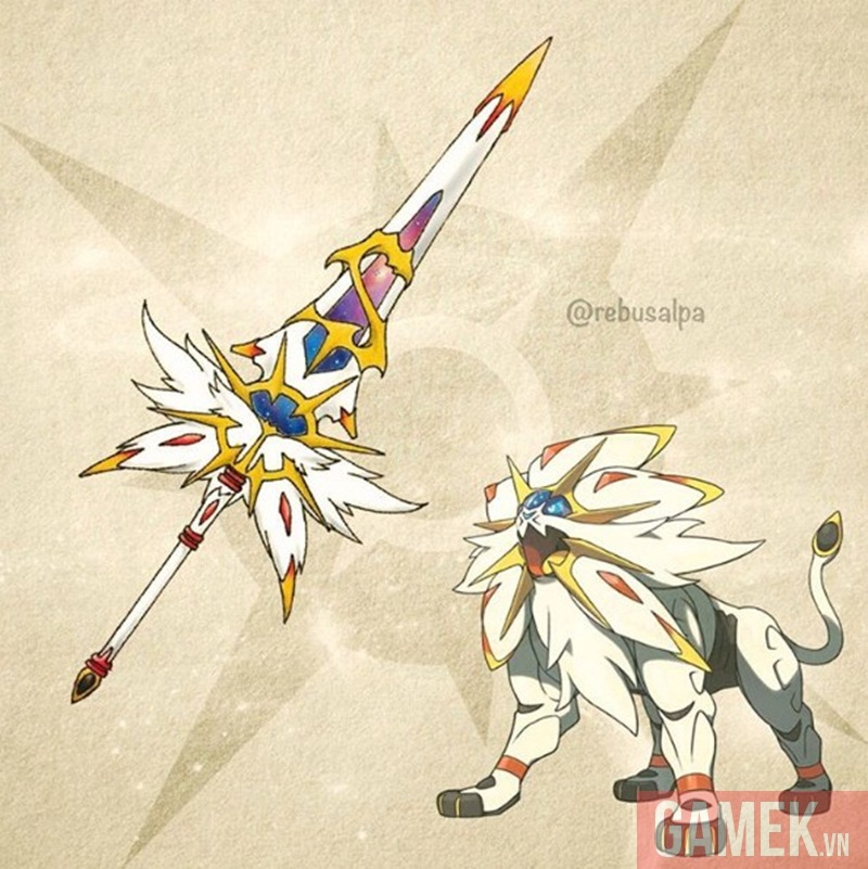 Chất lừ với bộ ảnh khi Pokemon hóa thân thành các loại vũ khí