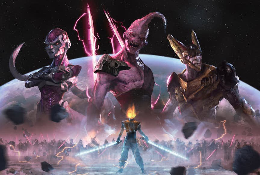 Chiêm ngưỡng 6 bộ Artwork CHẤT NHƯ NƯỚC CẤT mà fan Dragon Ball không ...