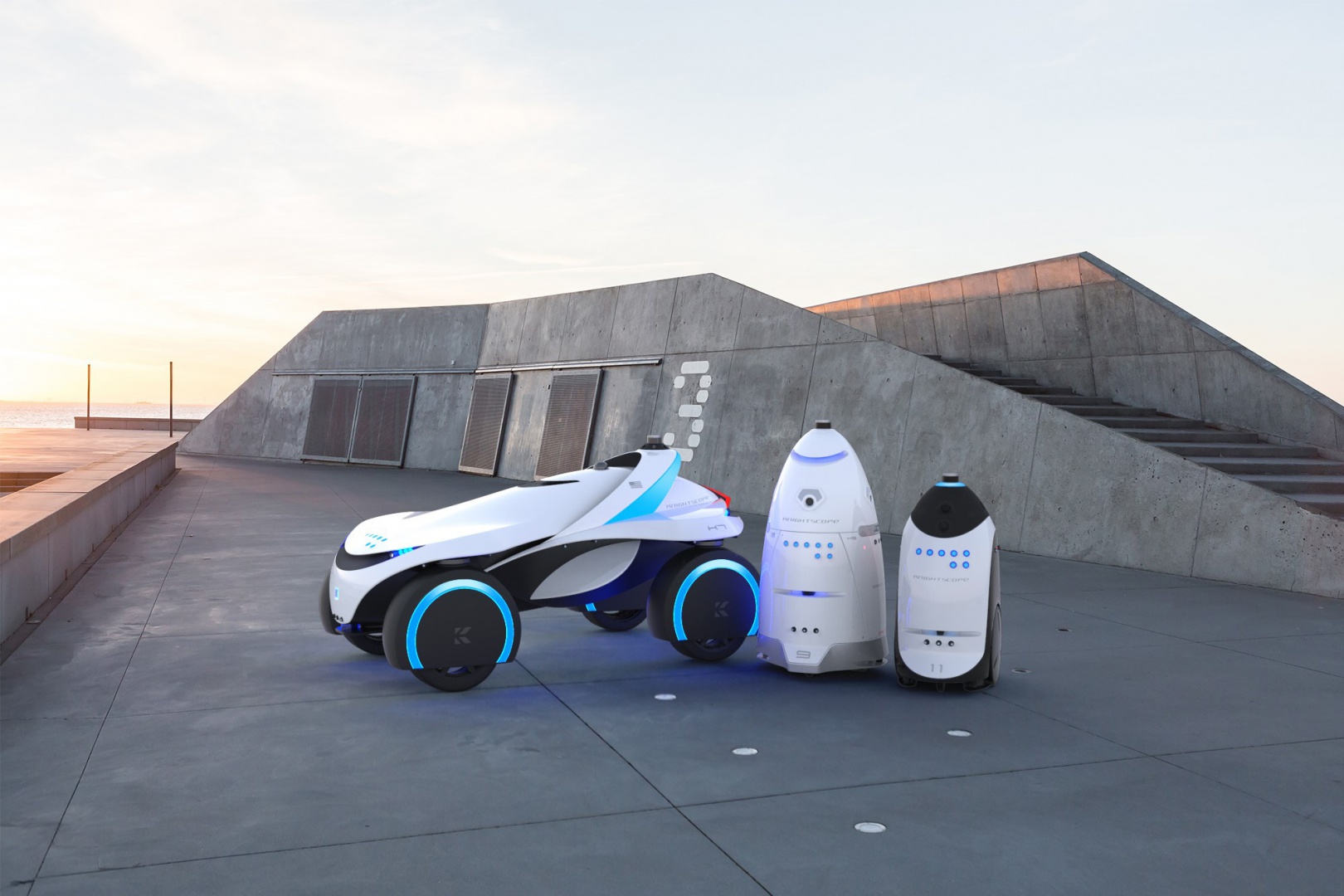 Những mẫu robot an ninh đặc biệt này có thể phát hiện tội phạm che giấu ...