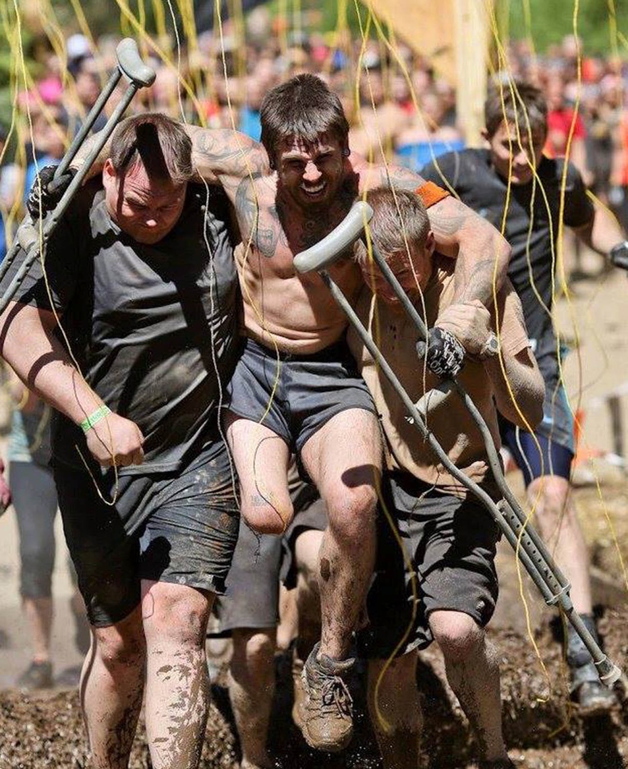 Bạn lấy lý do đau người để nghỉ tập Gym? Hãy xem người cựu binh tàn tật ...