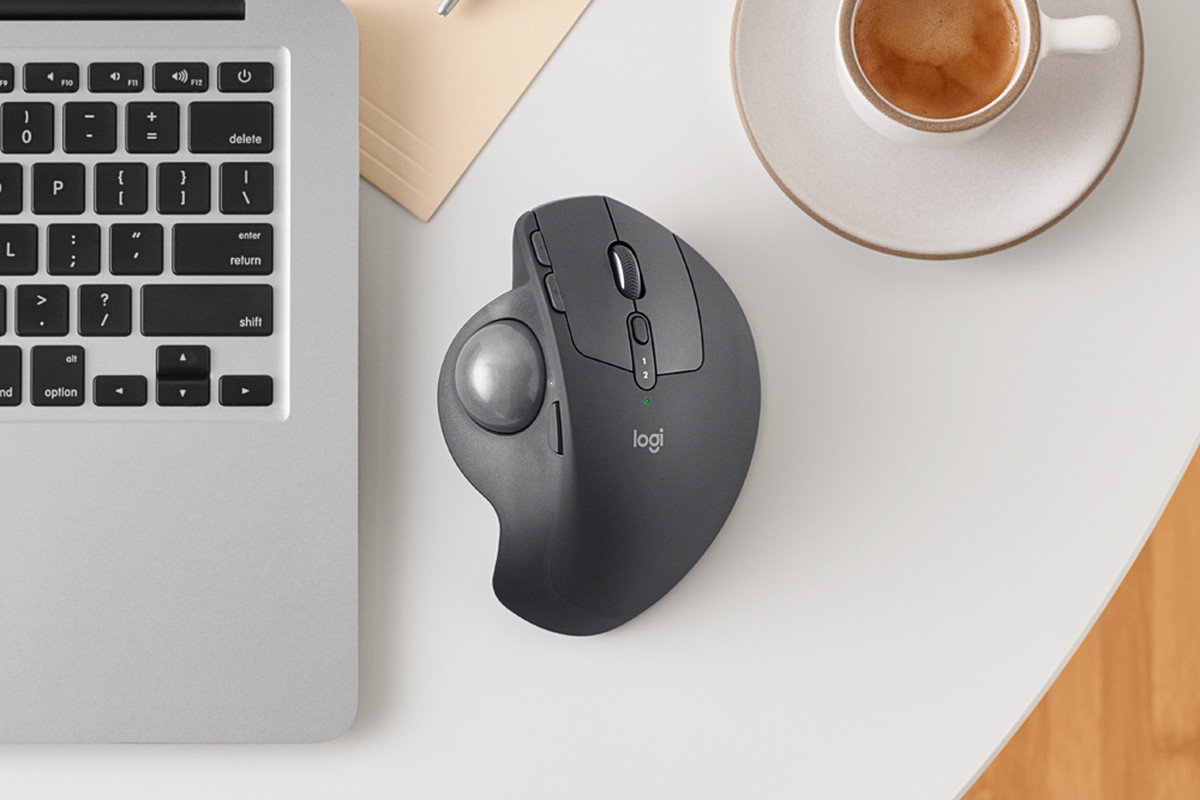 Logitech đem trackball trở lại với chuột thiết kế lạ MX Ergo