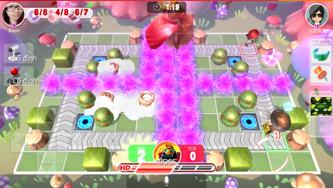 Boom Mobile - Game đặt boom 3D hé lộ những hình ảnh Việt hóa đầu tiên